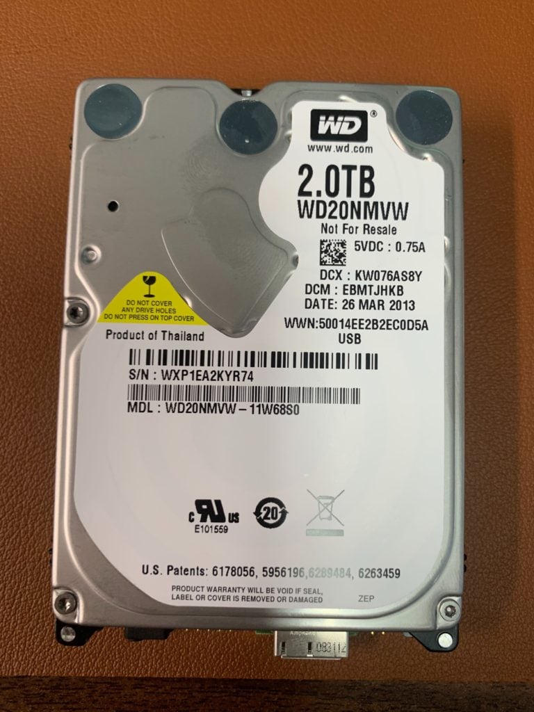 Western Digital Click of Death Fix